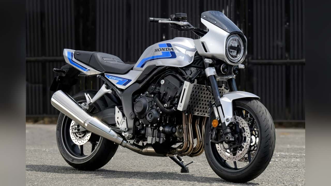Look at the Honda CB1000F SE Concept, showcasing its retro naked style ...